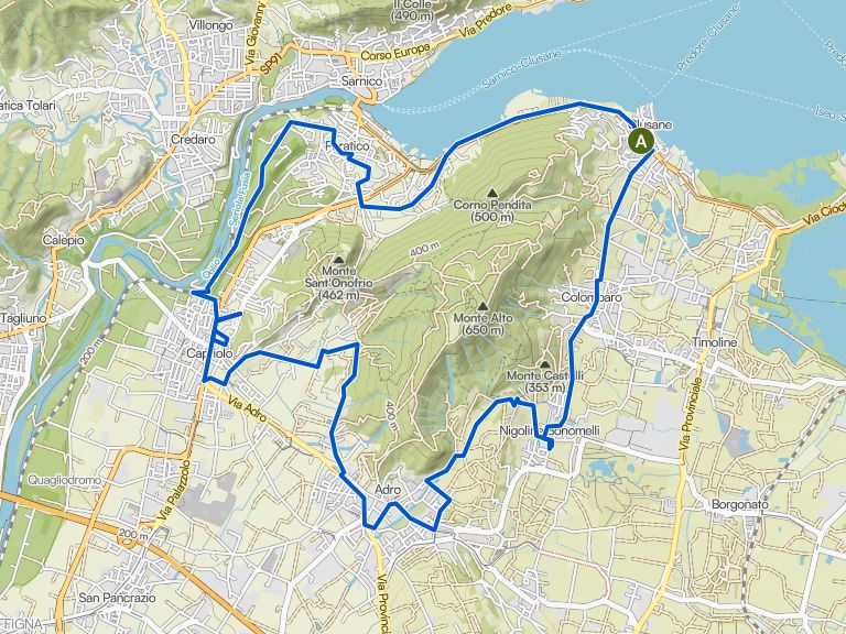 Itinerario 3: Franciacorta Brut - percorso Verde | giro in bici | komoot